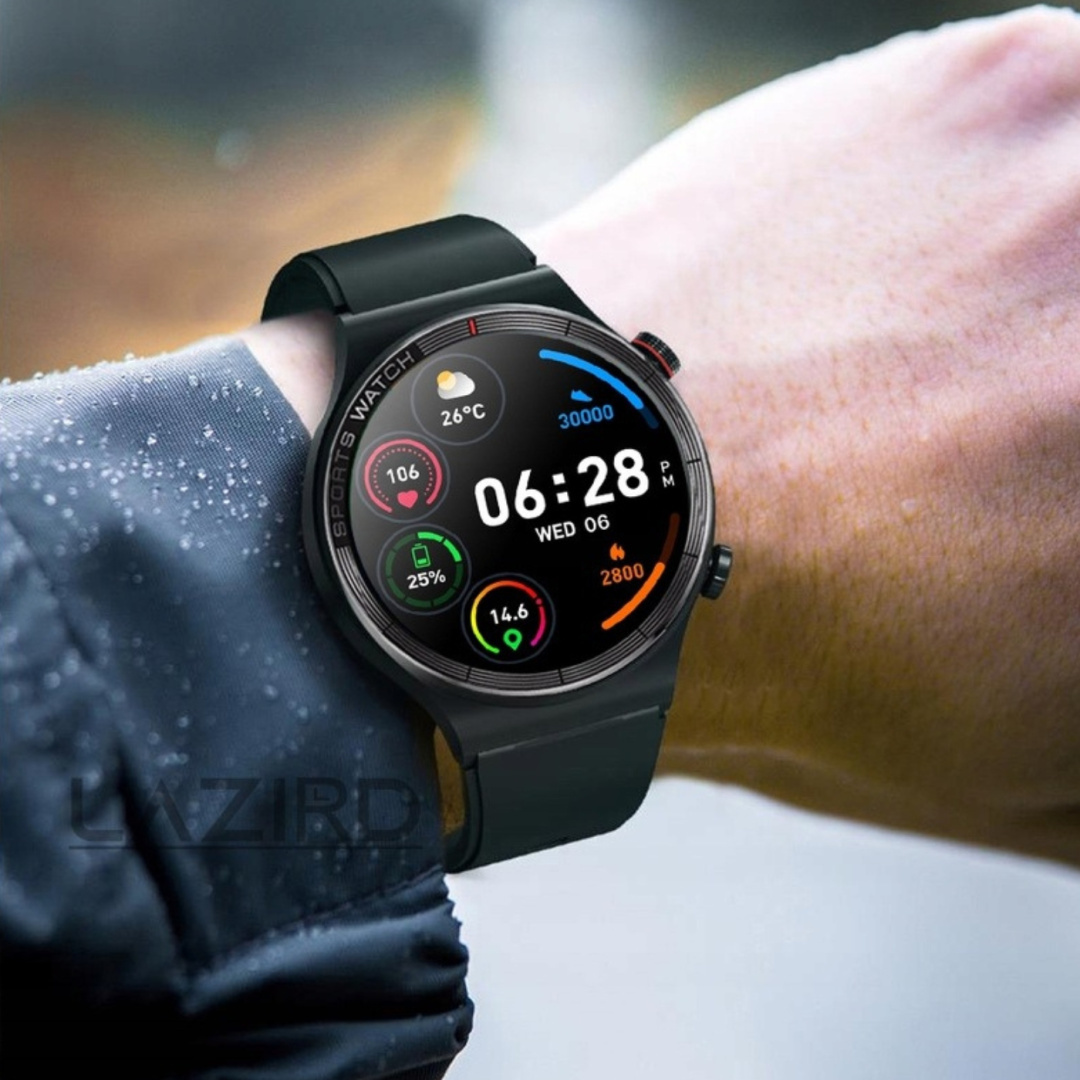 Lazird > SMARTWATCH Zegarek INDUKCJA EKG Rozmowy PL 1,5 CALA